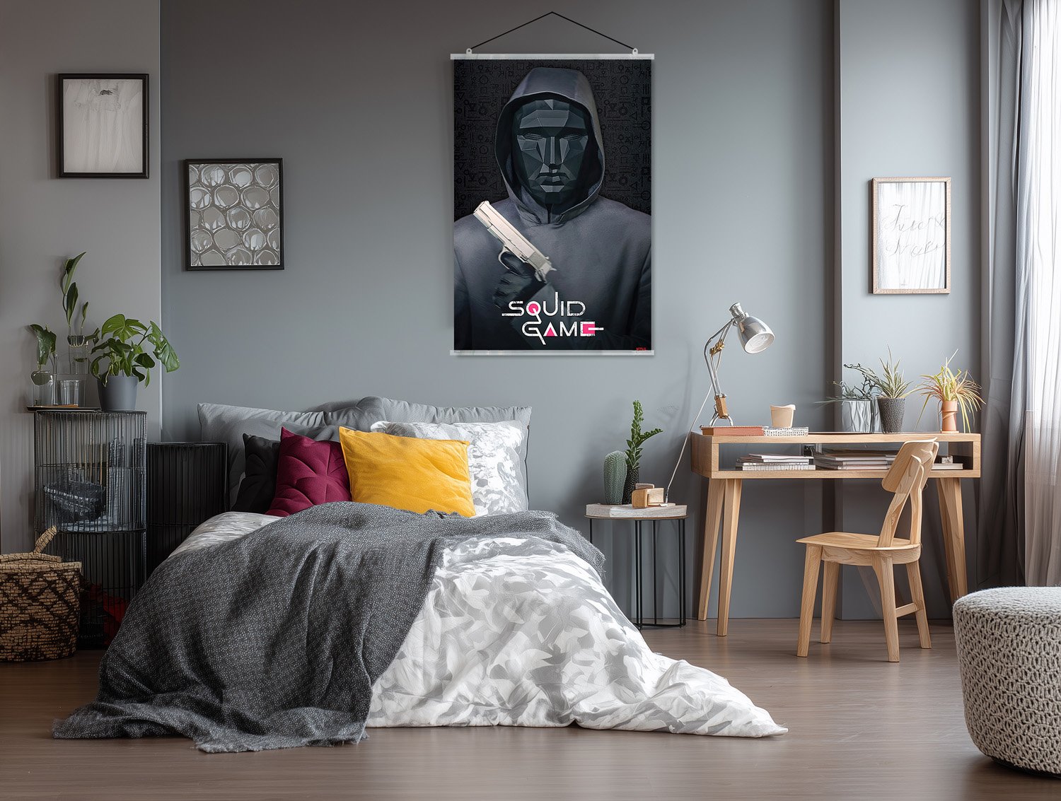 Squid Game - Poster (Frontman) (Size: 24" x 36") (LAMINATED) | eBay