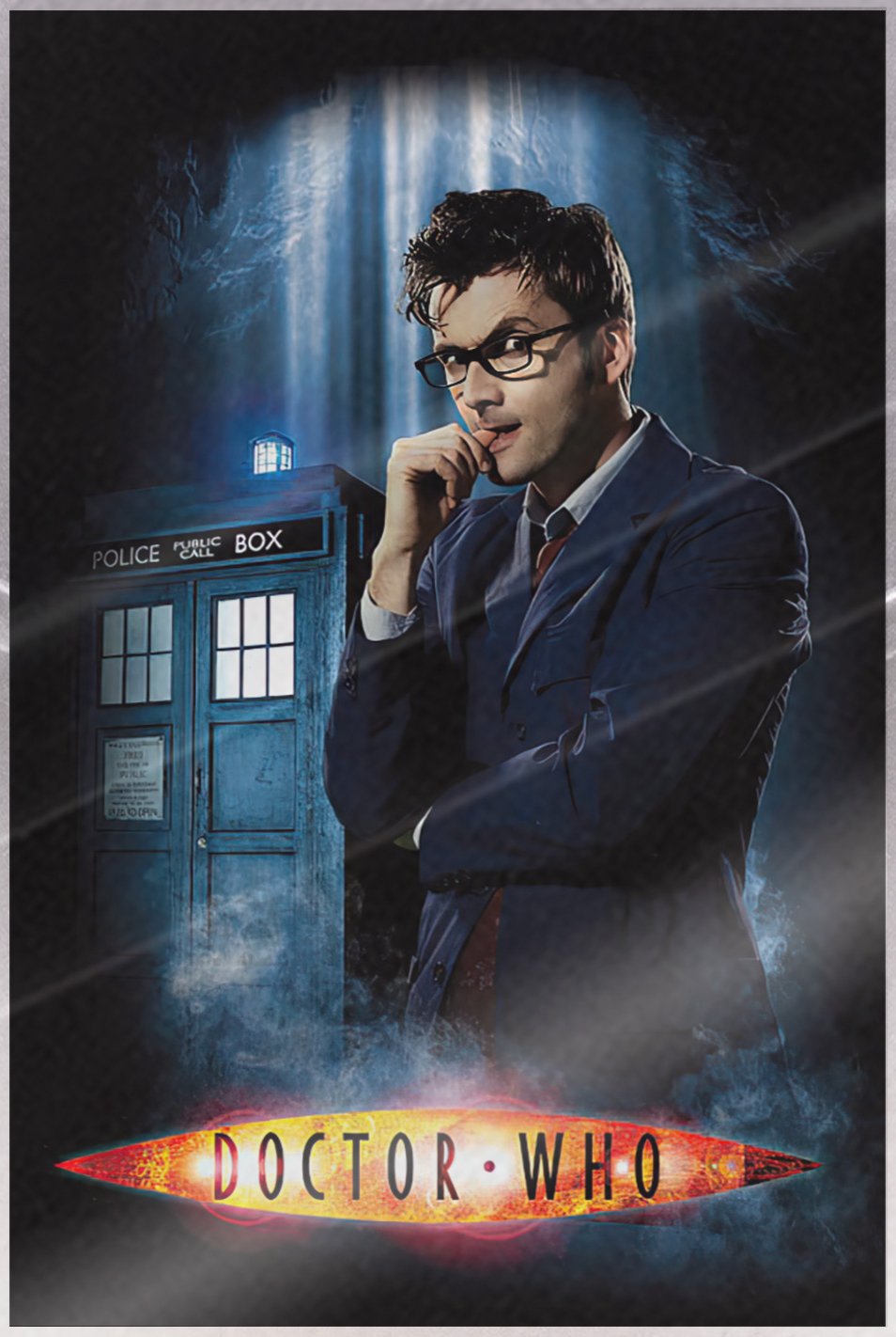 Doctor Who - Poster (The Tardis) (David Tennant) (Size: 24" x 36 ...