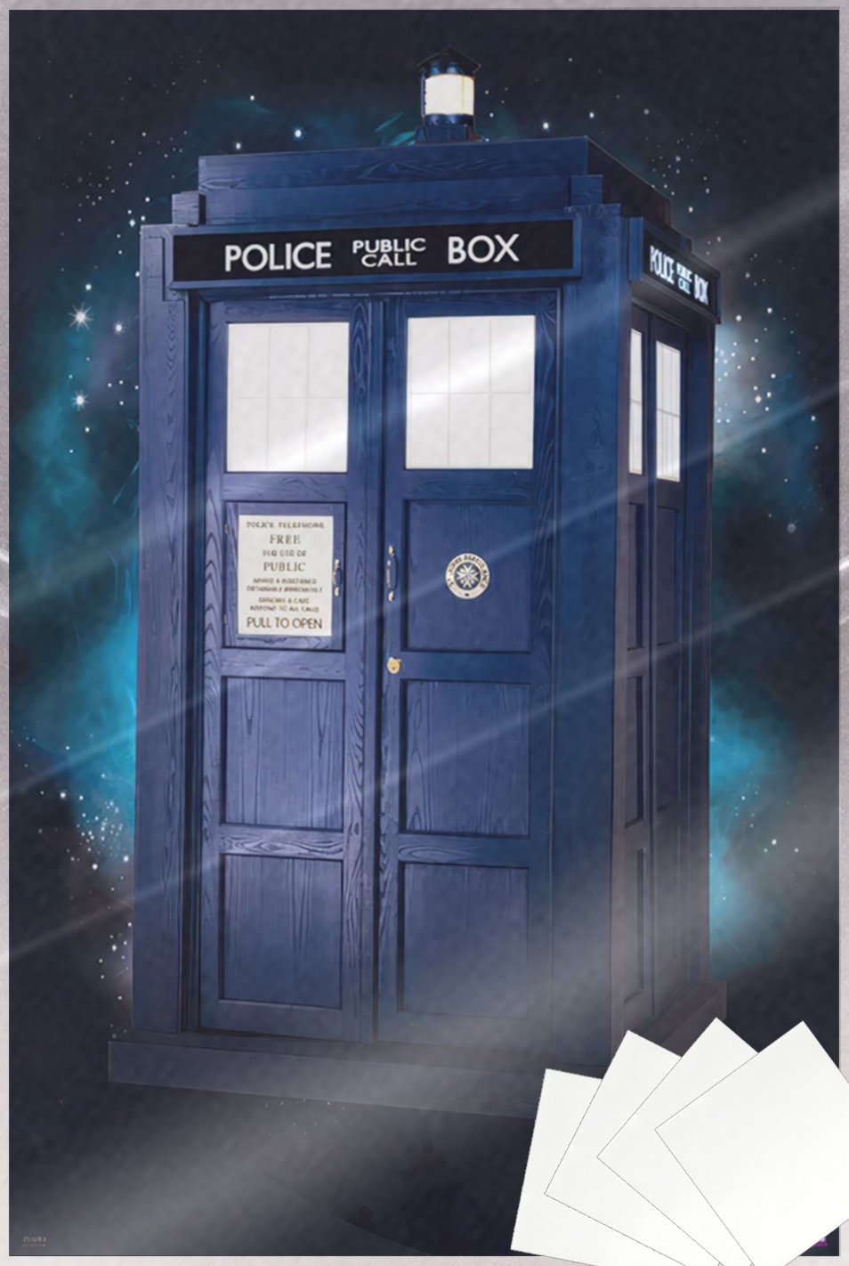 Doctor Who - Poster (The New Tardis) (Size: 24" x 36") (LAMINATED) | eBay