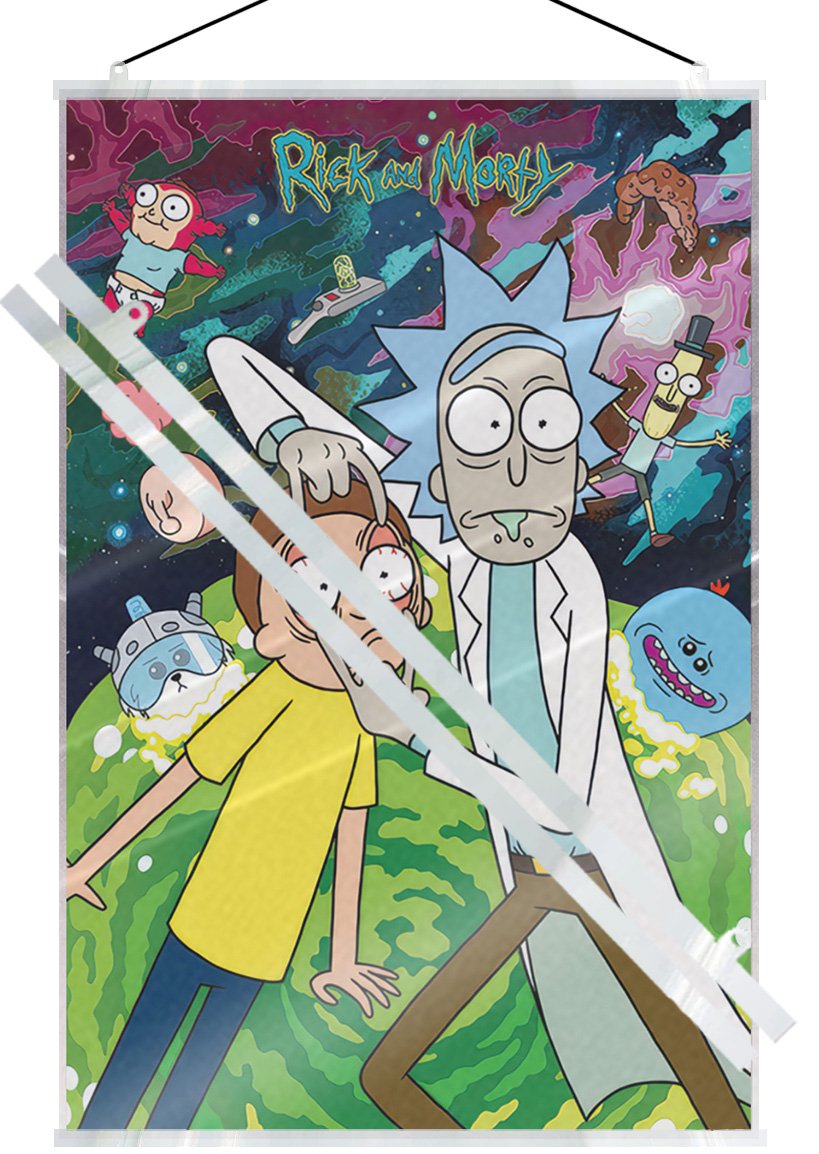 Rick and Morty - Poster (Watch! - Eyes) (Size: 24" x 36") (LAMINATED ...