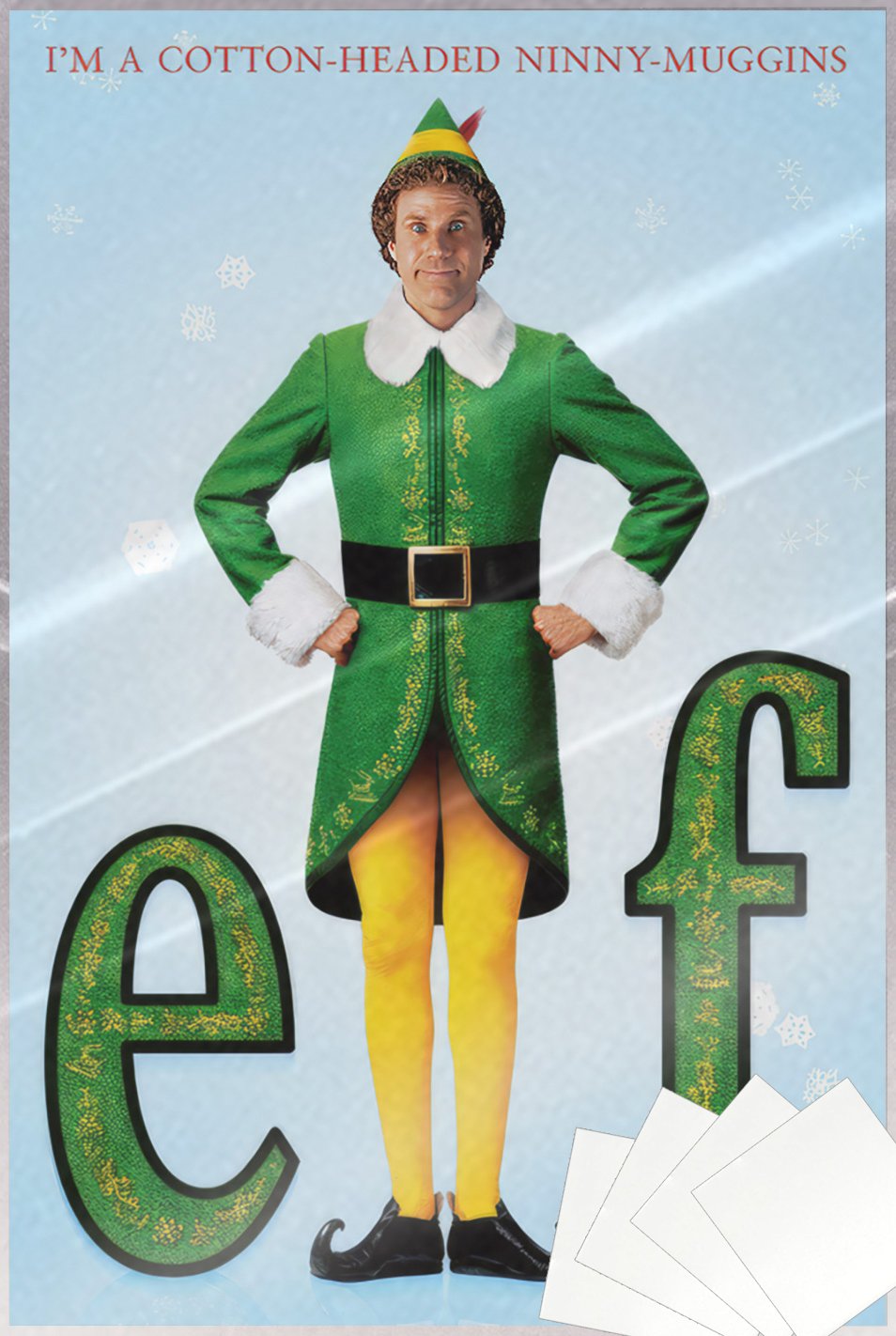 Elf - Movie Poster (Regular - Will Ferrell) (Size: 24" x 36 ...