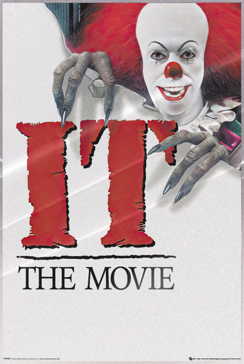 IT: The Movie - Movie Poster (Regular 1990 - Pennywise The Clown ...
